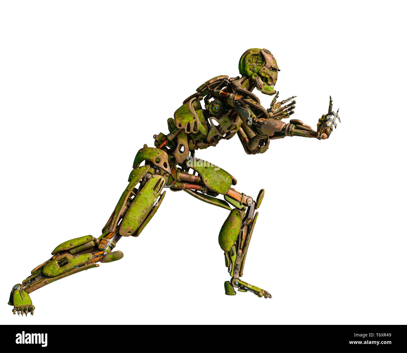 this cyber robot. This guy will put some fun in yours creations Stock ...