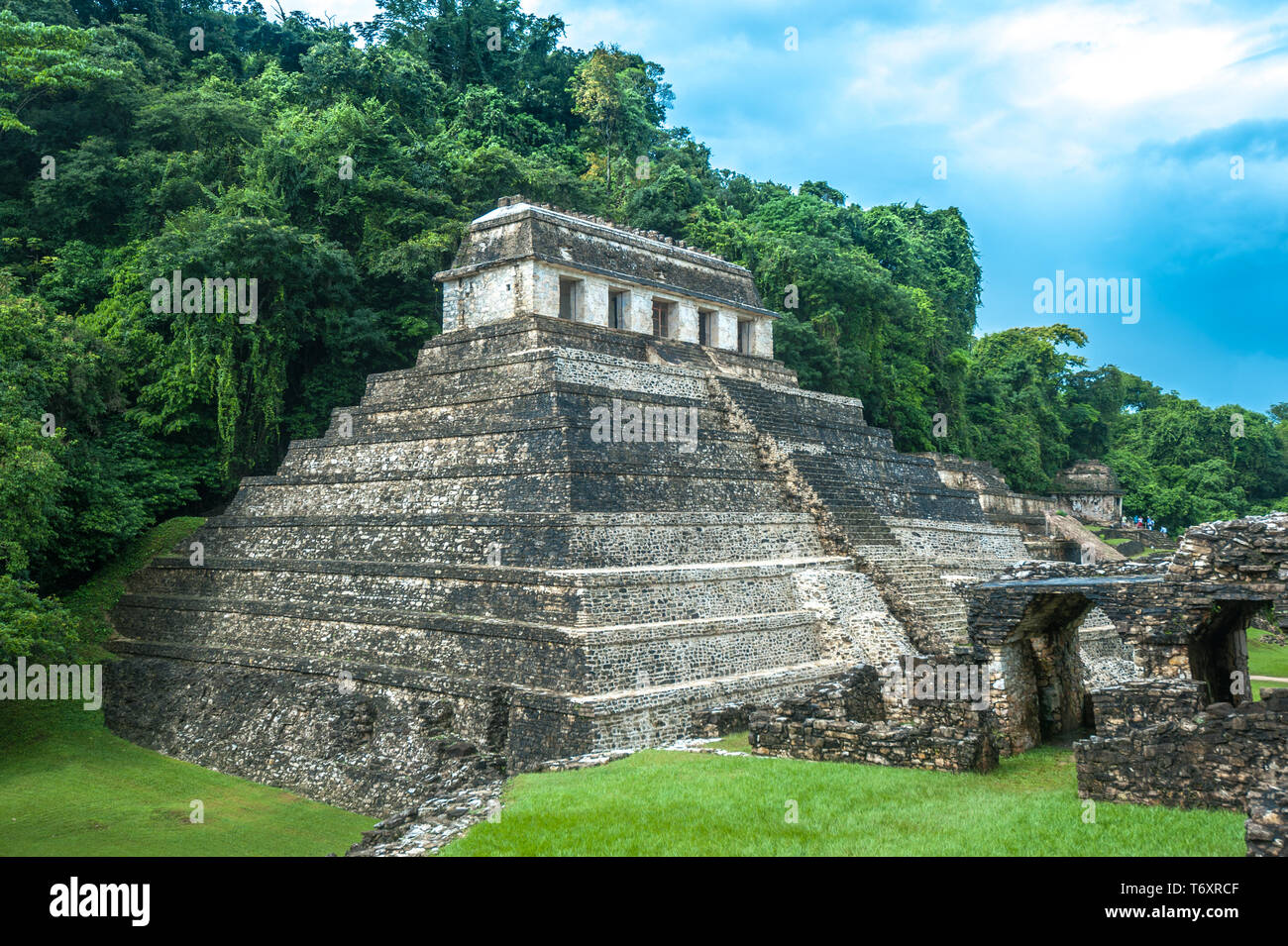 Ruins of Palenque, Chiapas, Mexico Stock Photo - Alamy