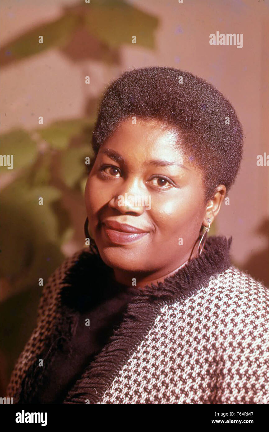 ODETTA (1930-2008) American singer and film actress about 1964 Stock ...
