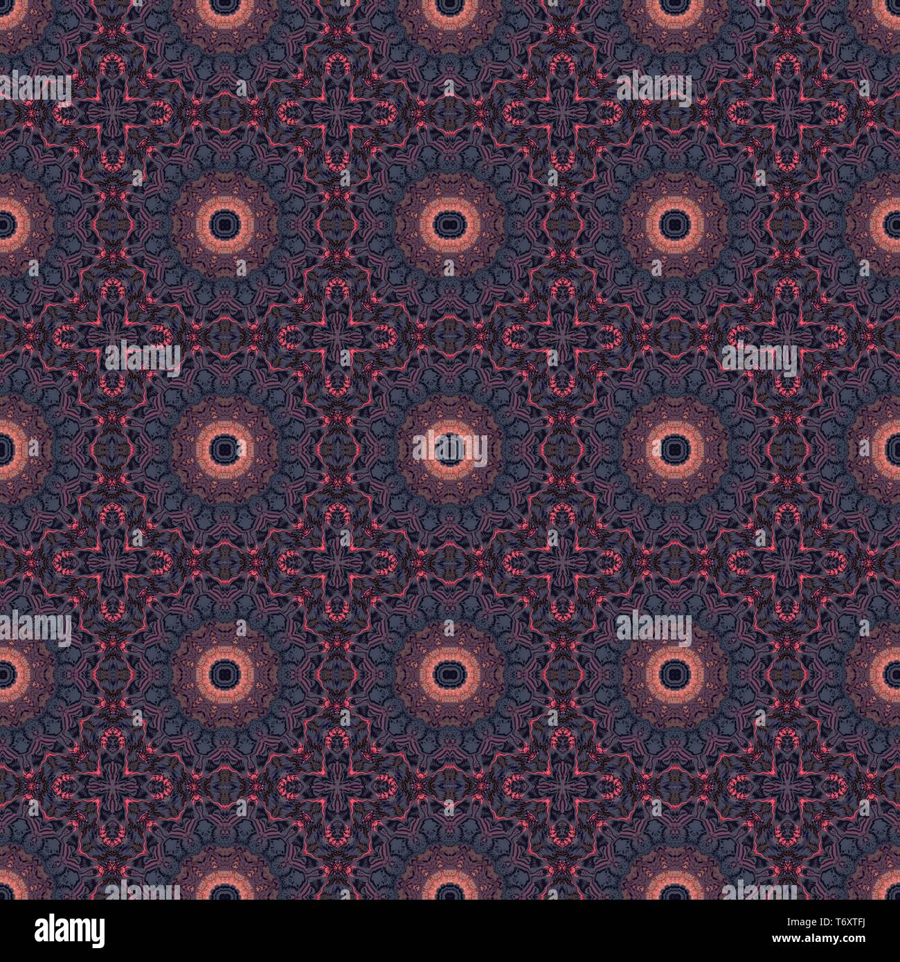 seamless wallpaper pattern with dark slate gray, indian red and black ...