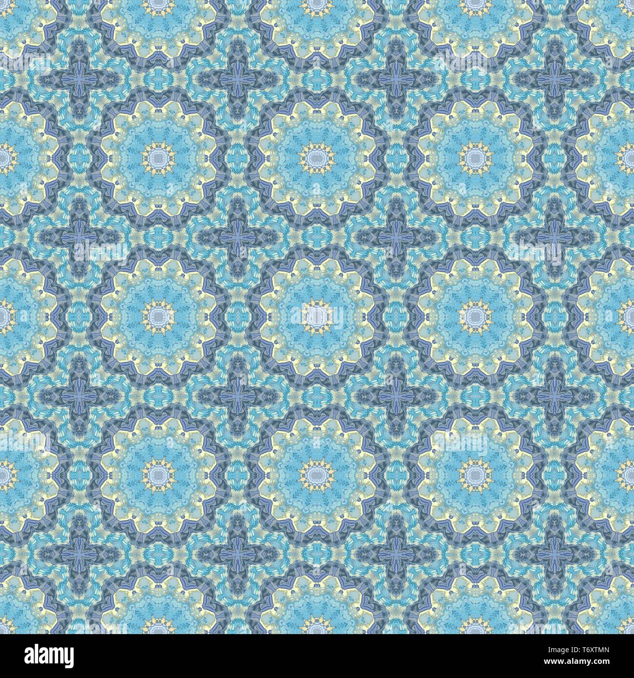 seamless wallpaper pattern with dark gray, tea green and teal blue ...