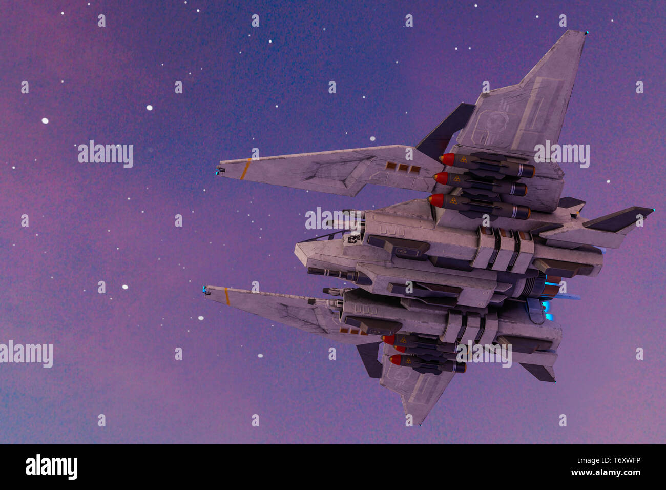 aircraft space ship exploring around . This space ship will put some ...
