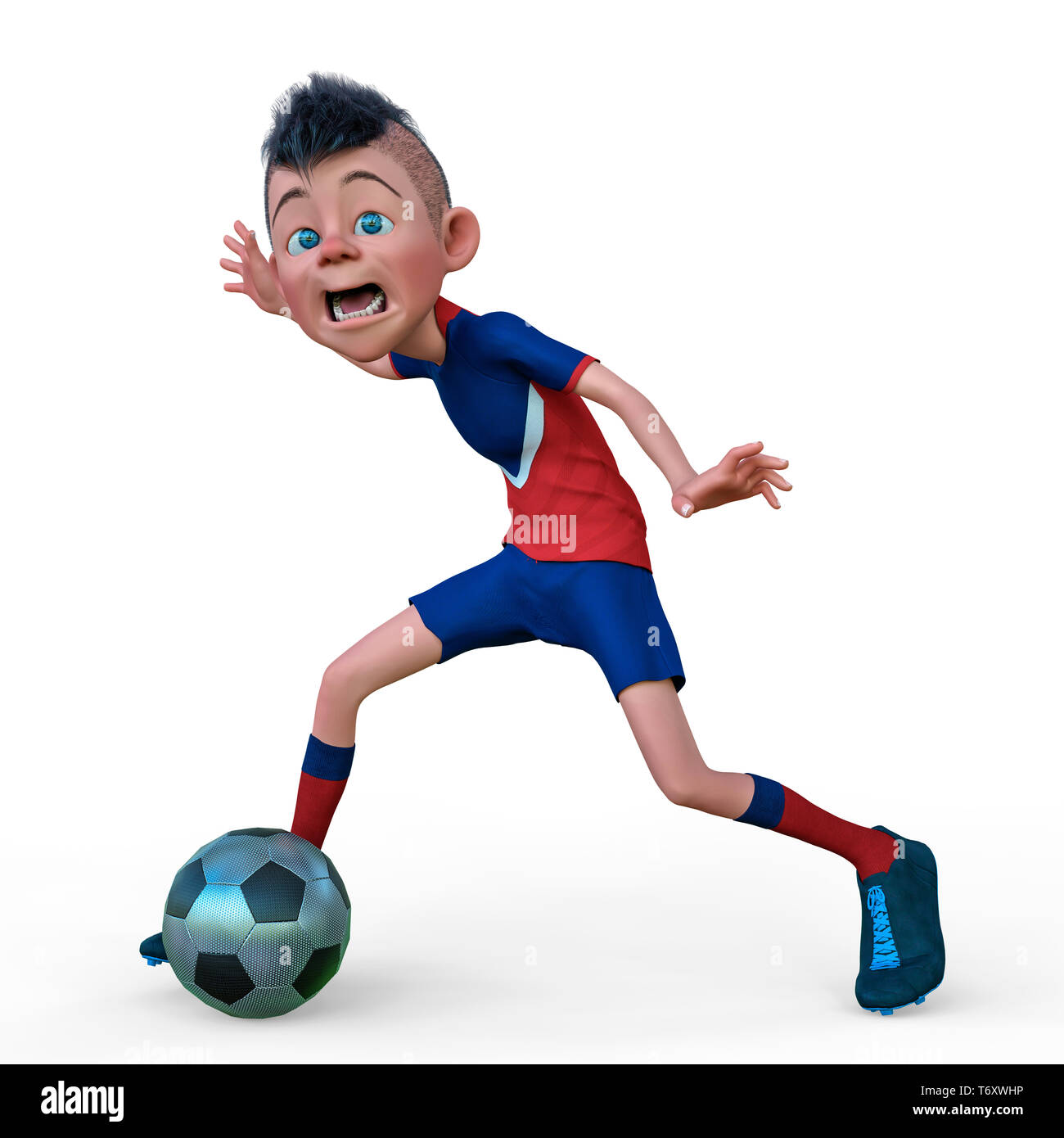 Soccer field cartoon background hi-res stock photography and images - Alamy