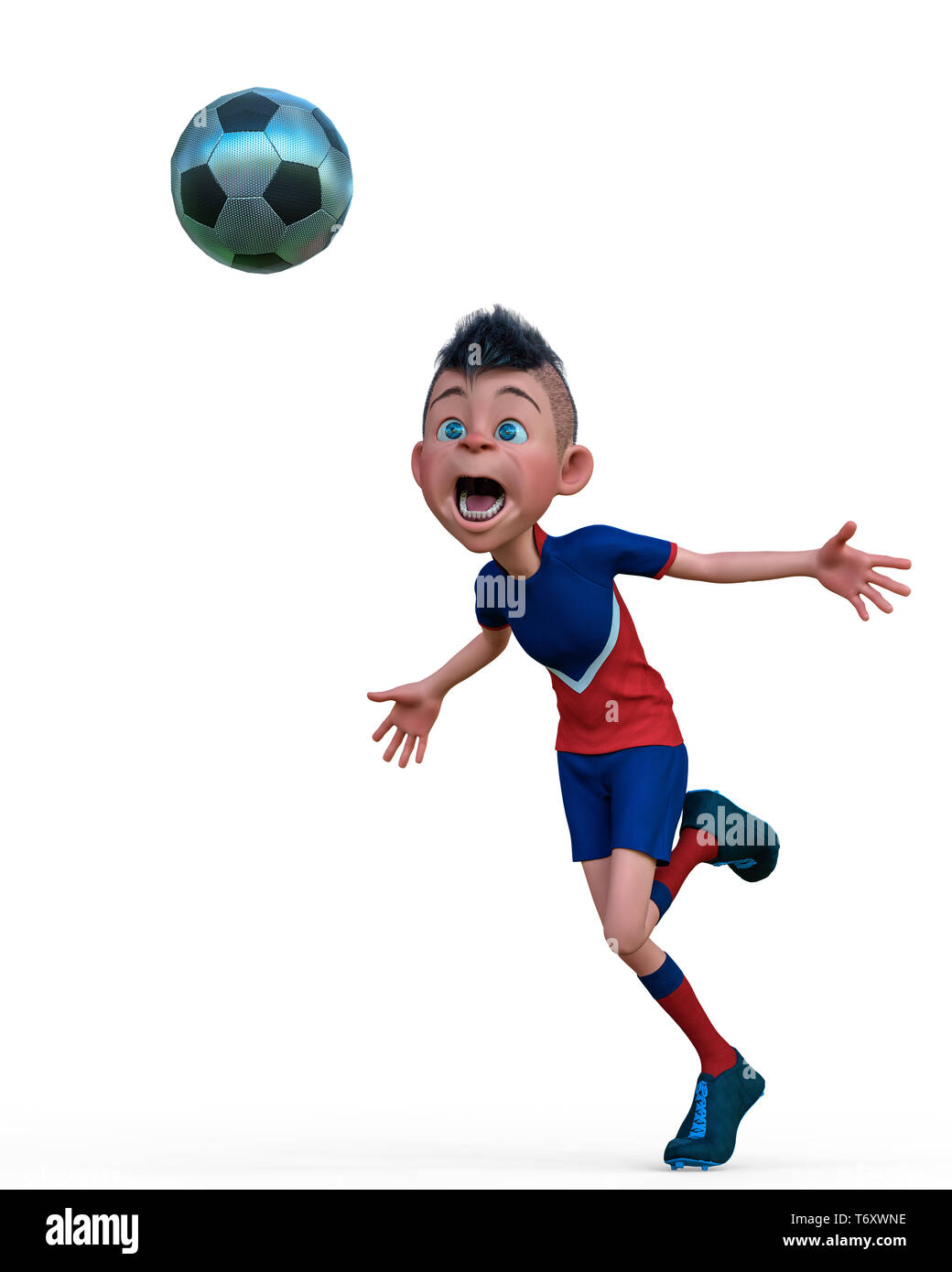 Soccer field cartoon background hi-res stock photography and images - Alamy