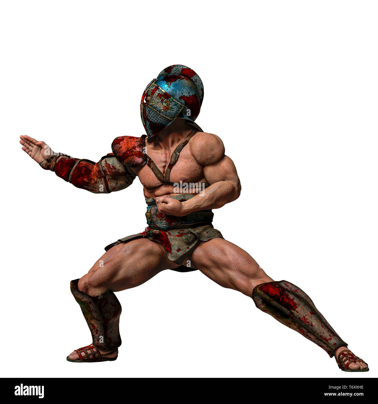 Gladiator Helmet Isolated Stock Photos & Gladiator Helmet Isolated ...