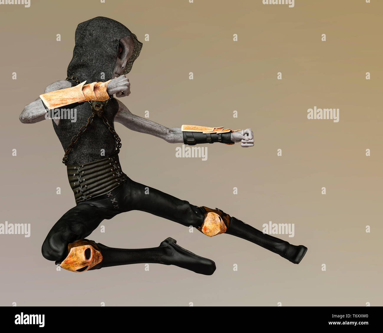 grey alien from the darkness. This alien will put some fun in yours ...