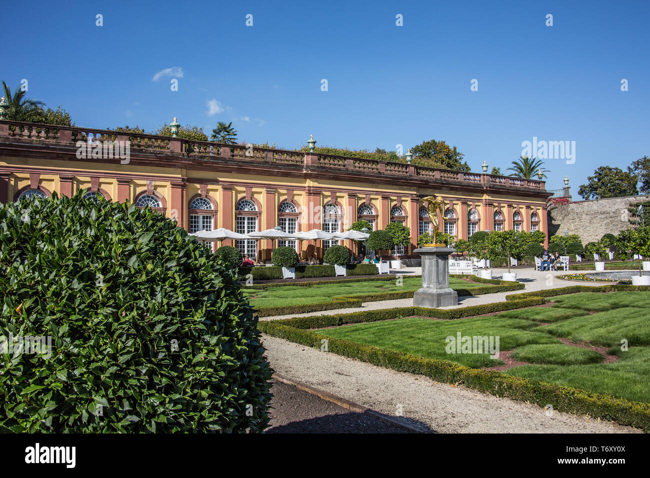 Weilburg splendor castle on the Lahn Stock Photo - Alamy