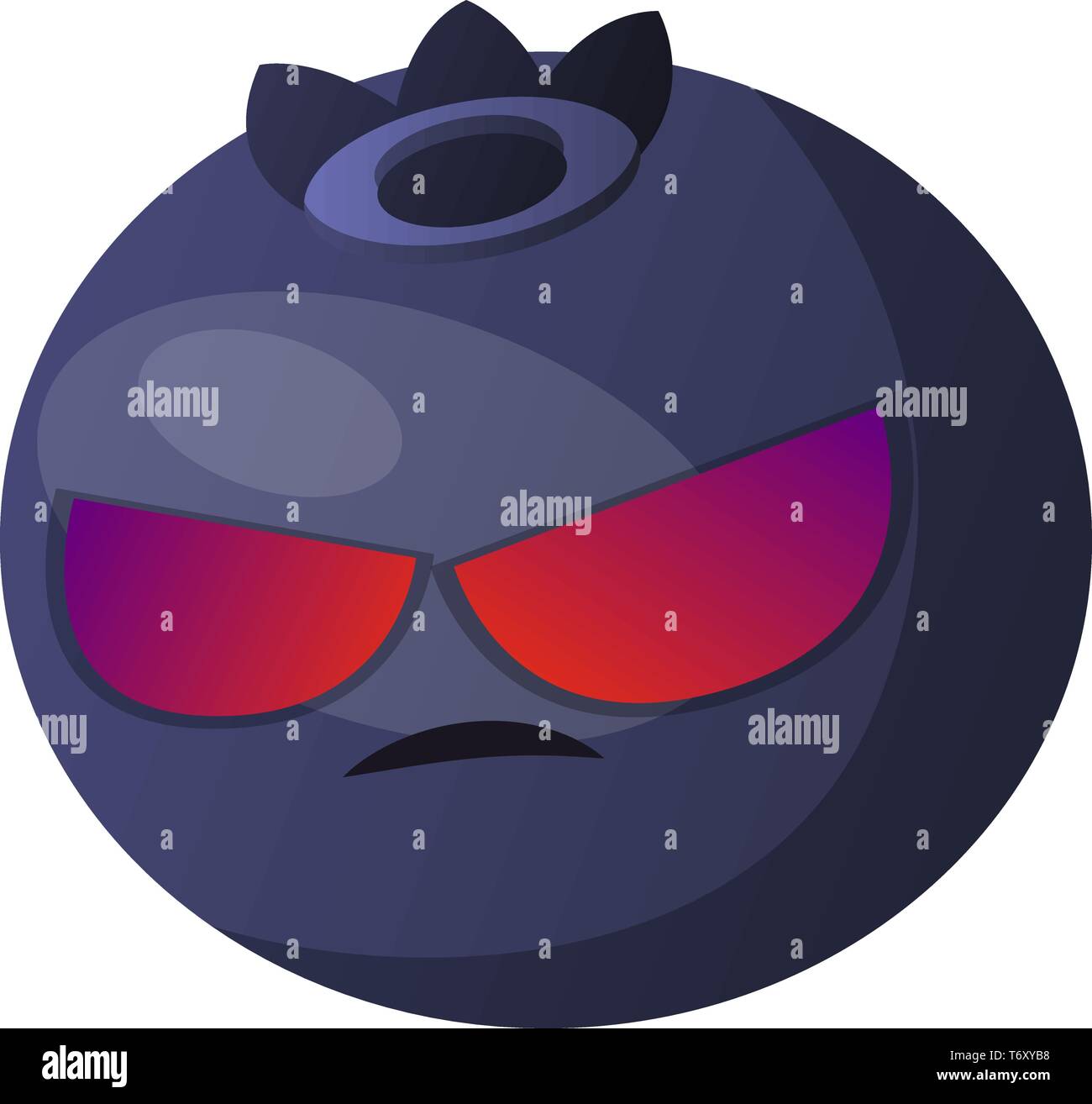 Cartoon blueberry hi-res stock photography and images - Alamy