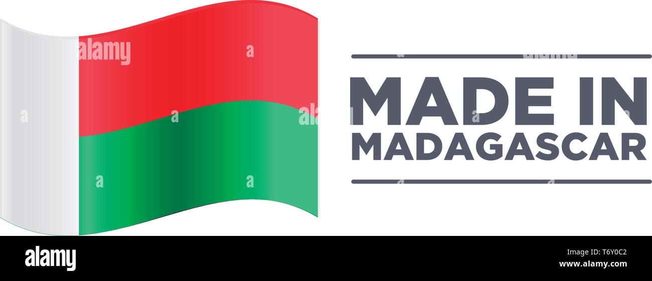 MADE IN MADAGASCAR Stock Vector Image & Art - Alamy