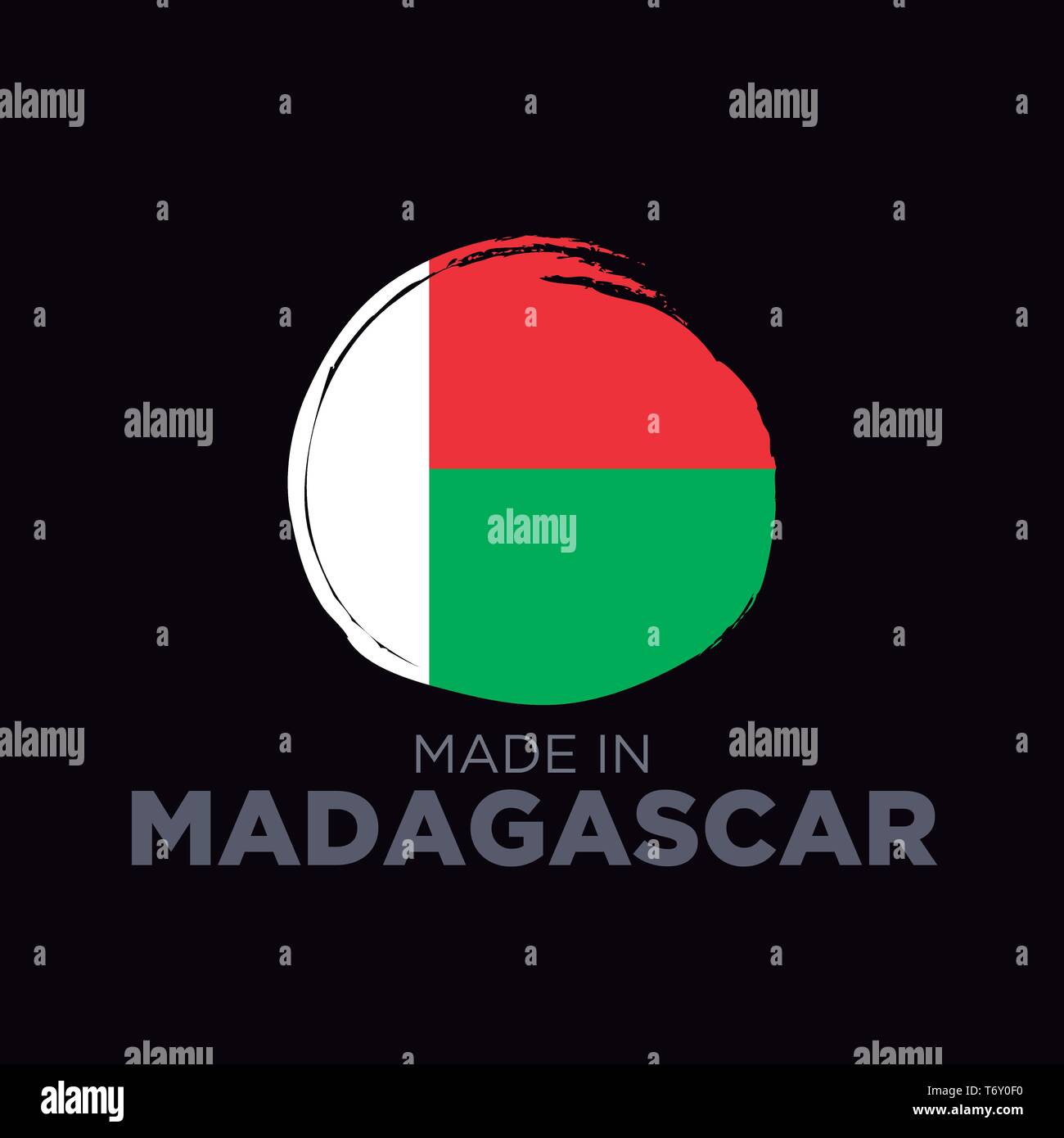 MADE IN MADAGASCAR Stock Vector Image & Art - Alamy