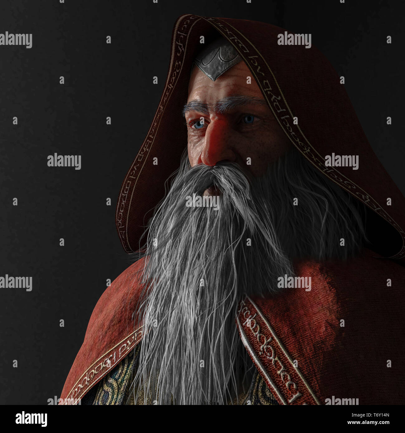 Old wizard hi-res stock photography and images - Alamy
