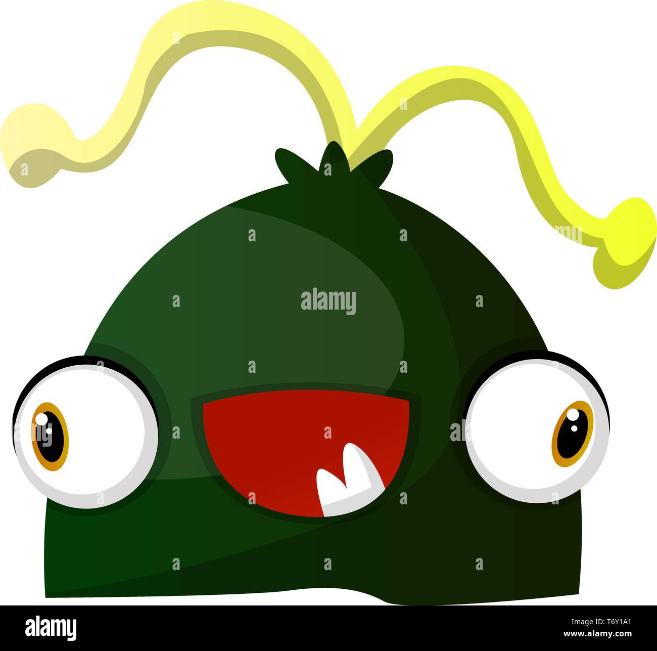 Funny hairy monster big Cut Out Stock Images & Pictures - Alamy