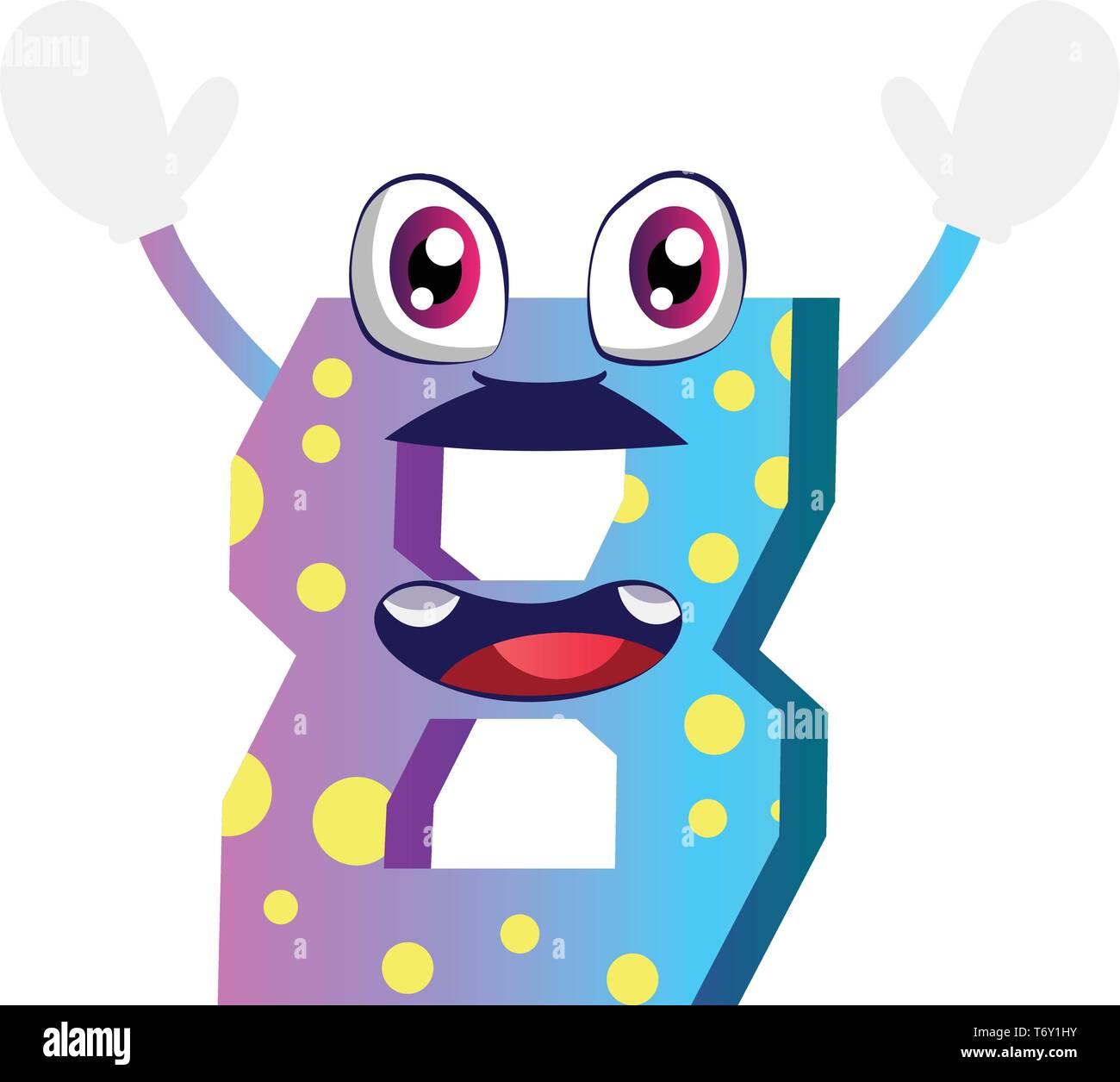 Number Beast Stock Vector Images - Alamy