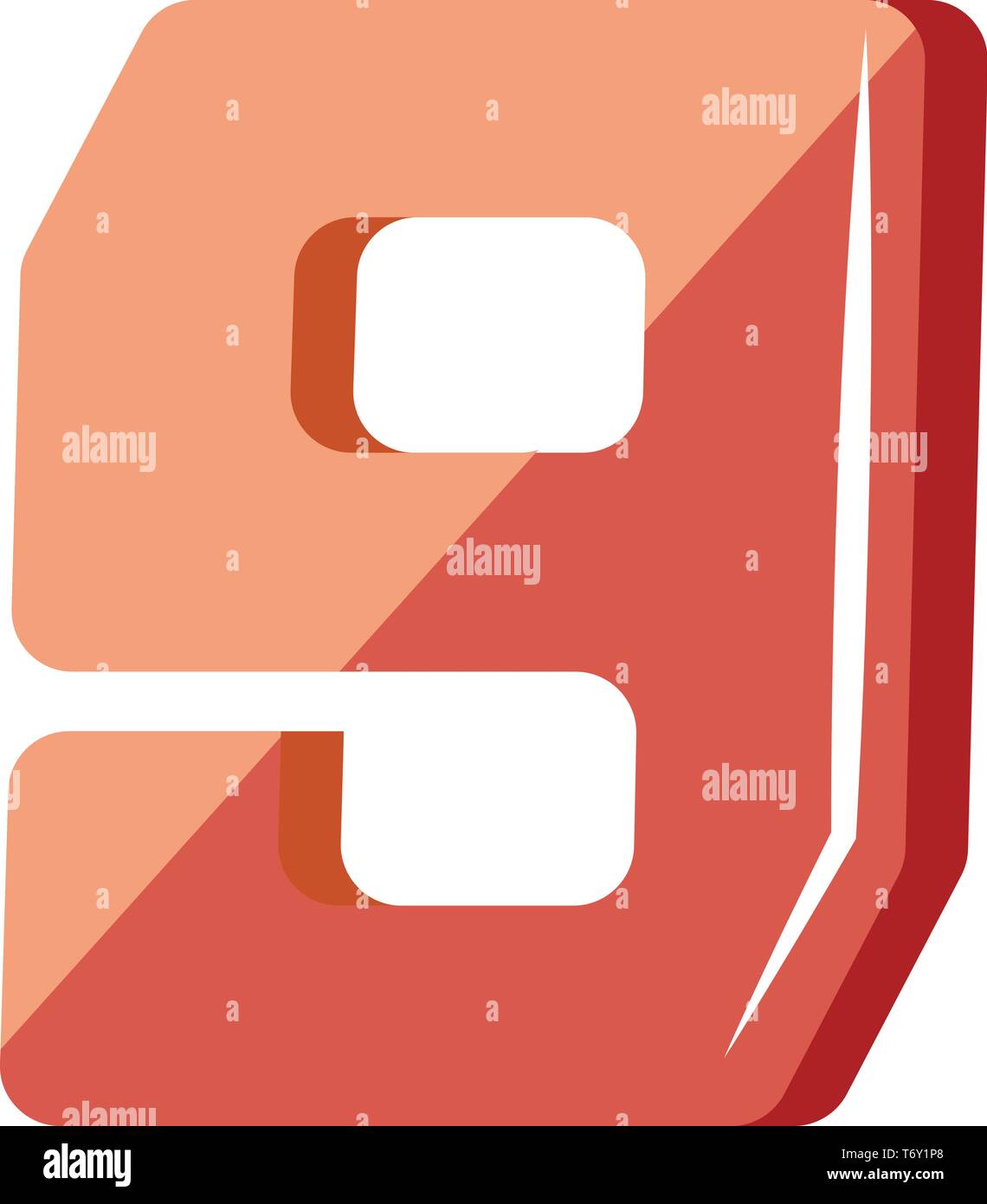Red symbol on sign Stock Vector Images - Alamy