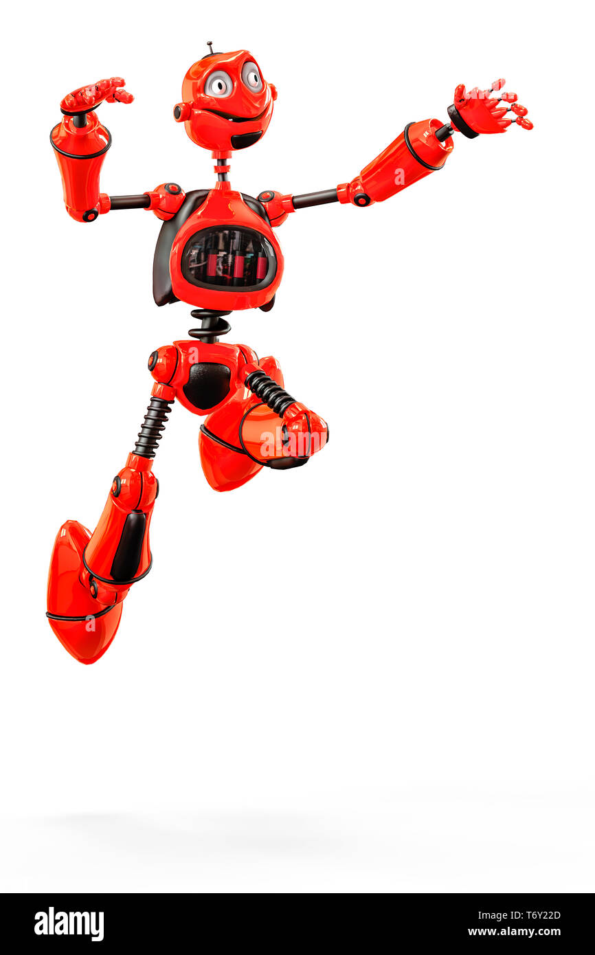 this funny robot cartoon. This guy will put some fun in yours creations ...