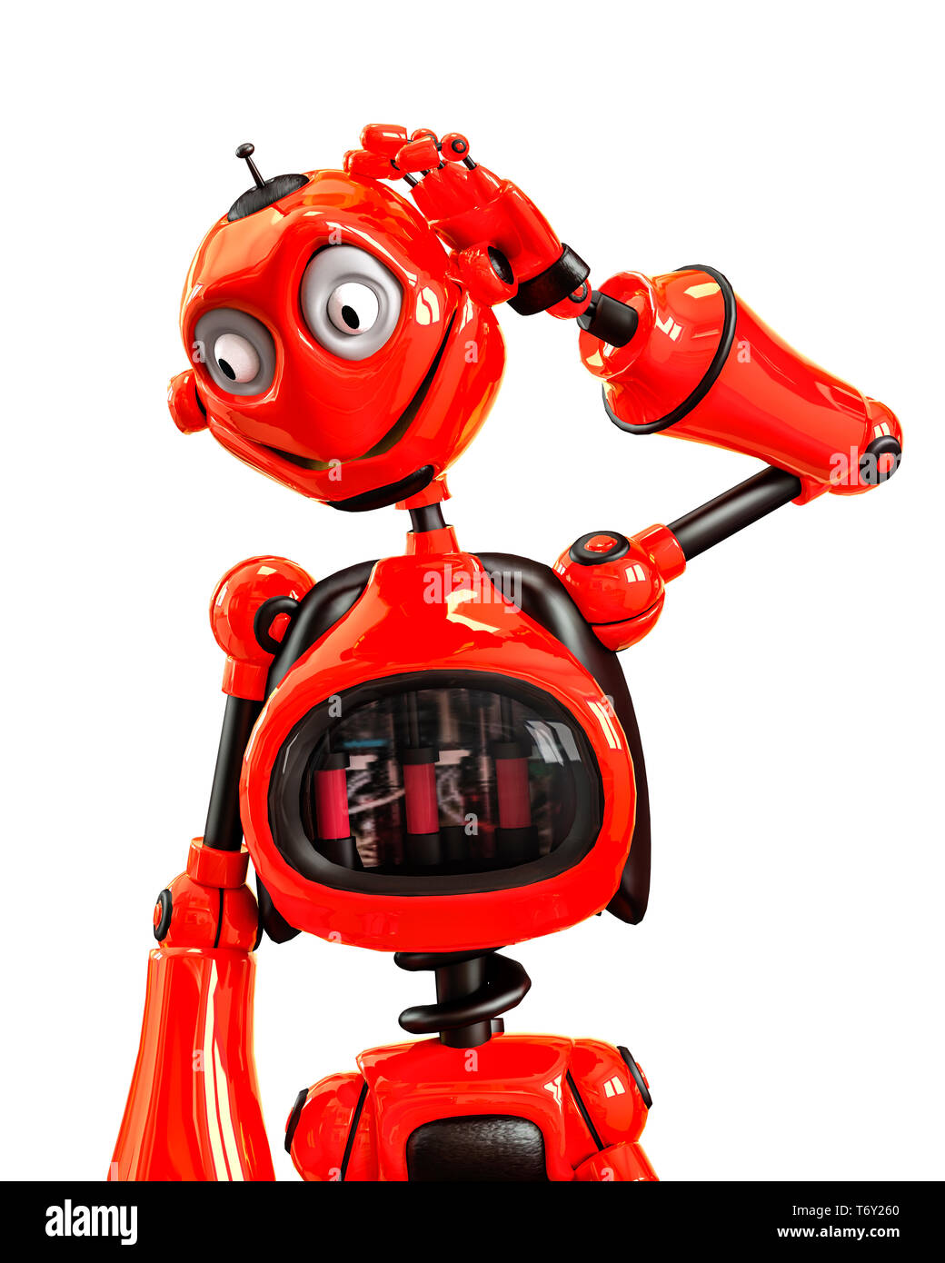 this funny robot cartoon. This guy will put some fun in yours creations ...