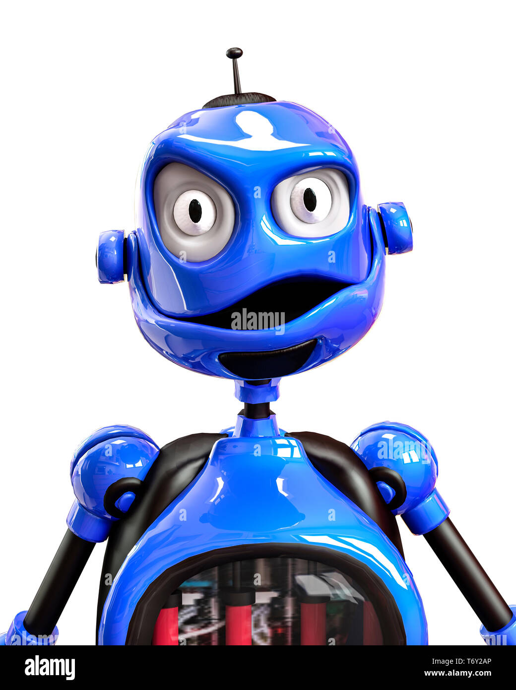 this funny robot cartoon. This guy will put some fun in yours creations ...