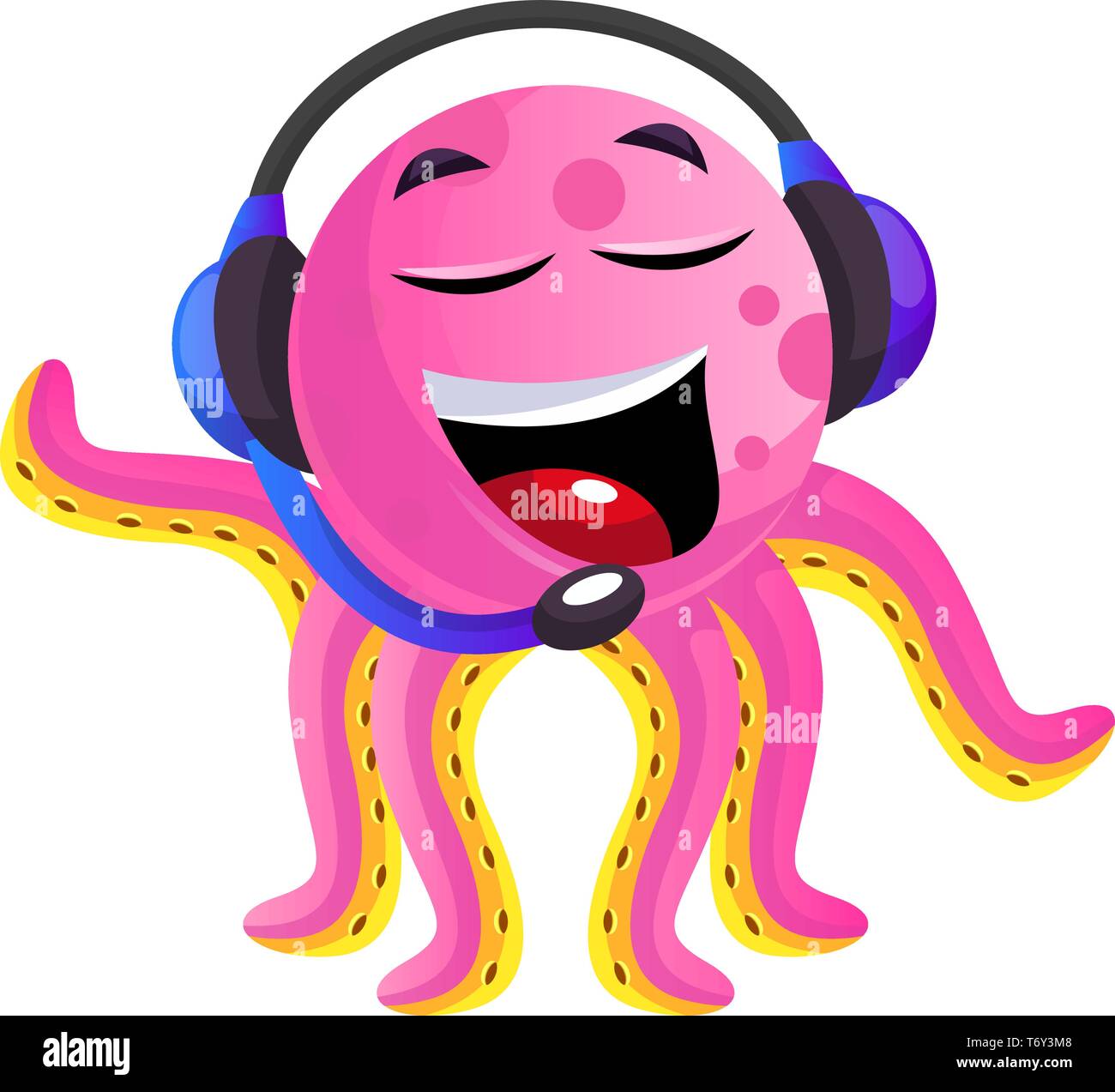 Mobile octopus Stock Vector Images - Alamy