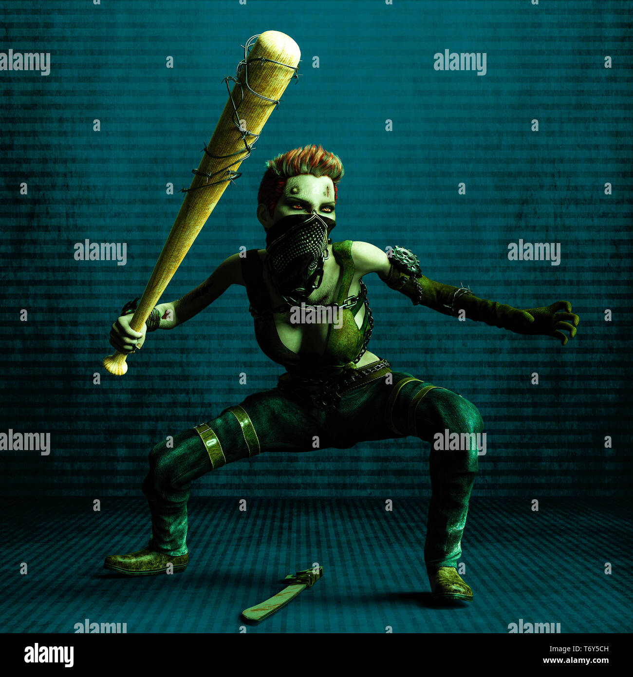 Zombie soldier costume hi-res stock photography and images - Alamy