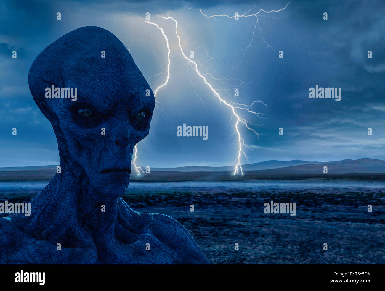 grey alien the dark side of an alien. This alien will put some fun in ...