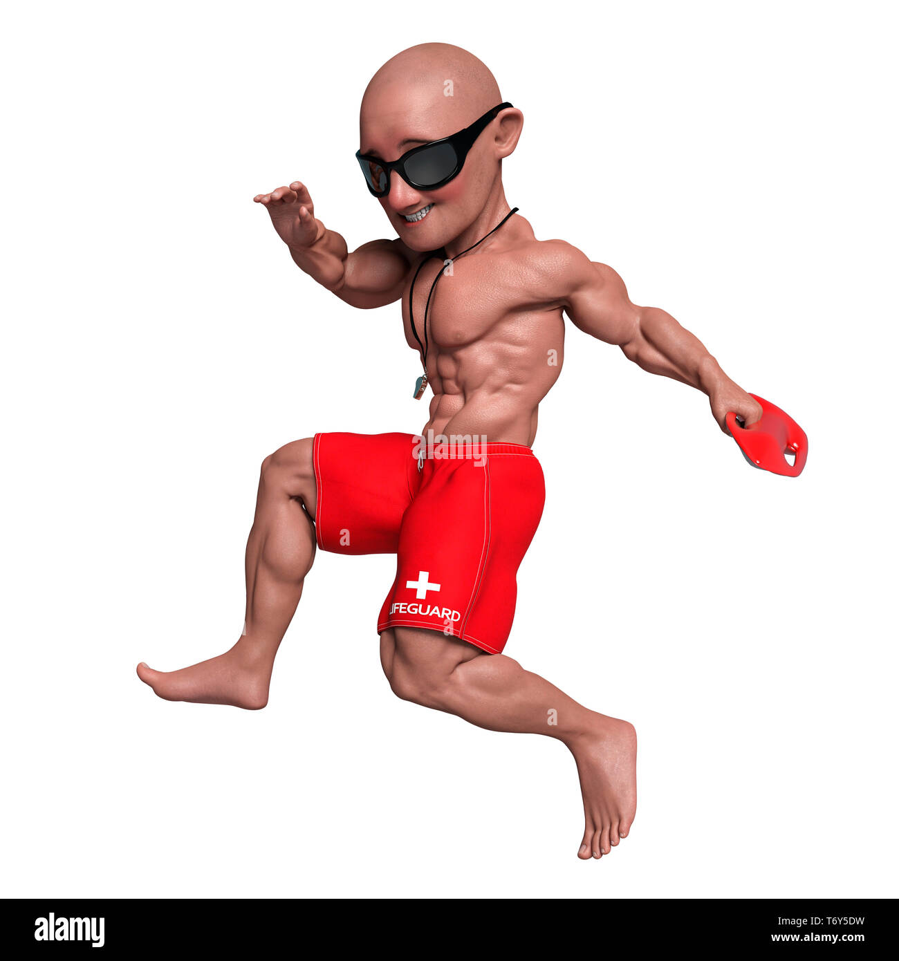 Male lifeguard running hi-res stock photography and images - Alamy