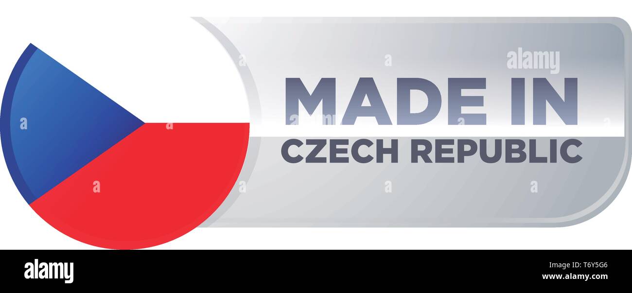Made in czech republic Stock Vector Images - Alamy