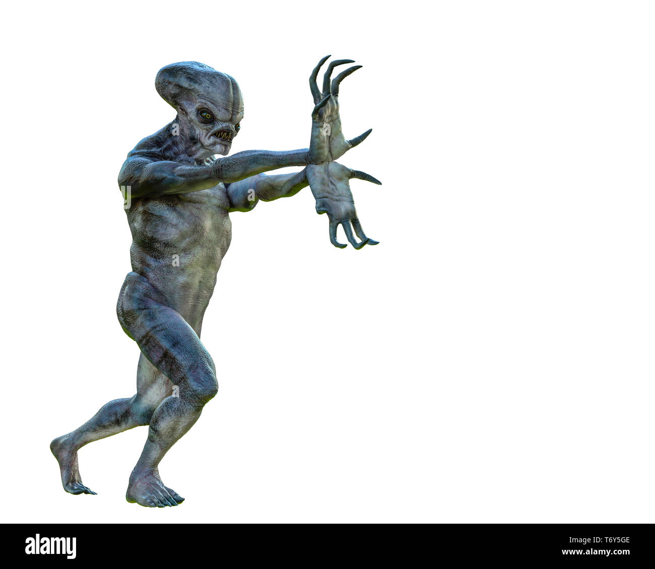 hammerheadalien exploring arround. This alien will put some fun in ...