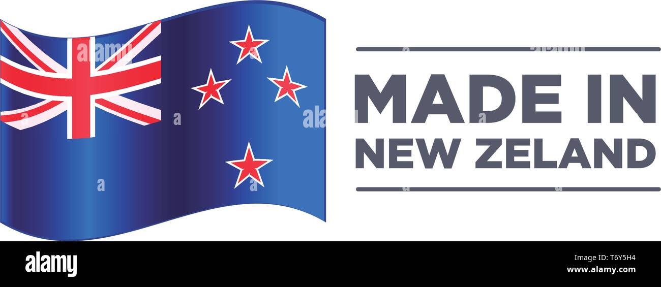 MADE IN NEW ZELAND Stock Vector Image & Art - Alamy