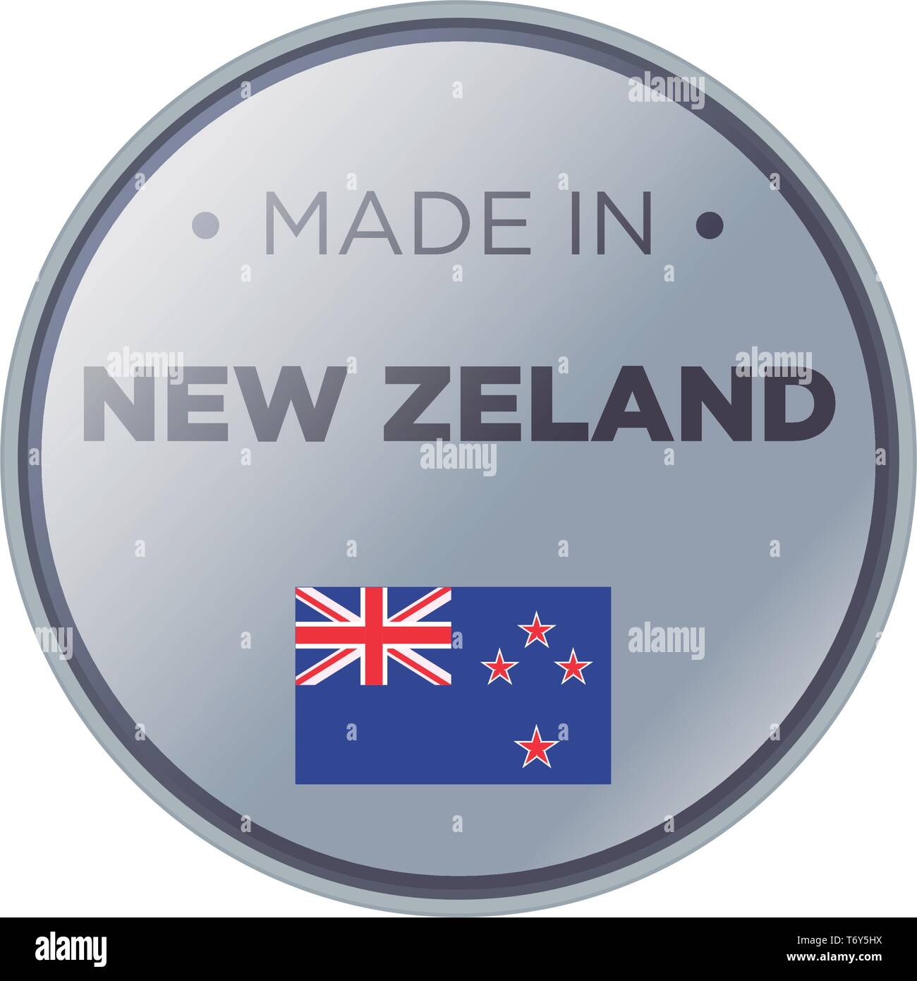 MADE IN NEW ZELAND Stock Vector Image & Art - Alamy