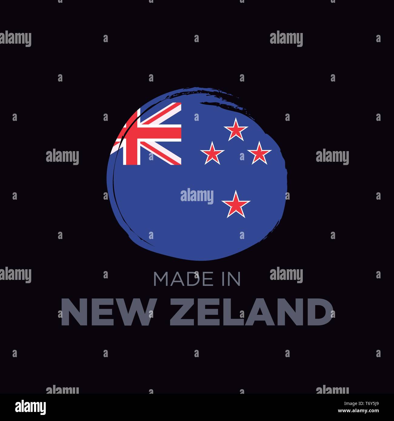 MADE IN NEW ZELAND Stock Vector Image & Art - Alamy