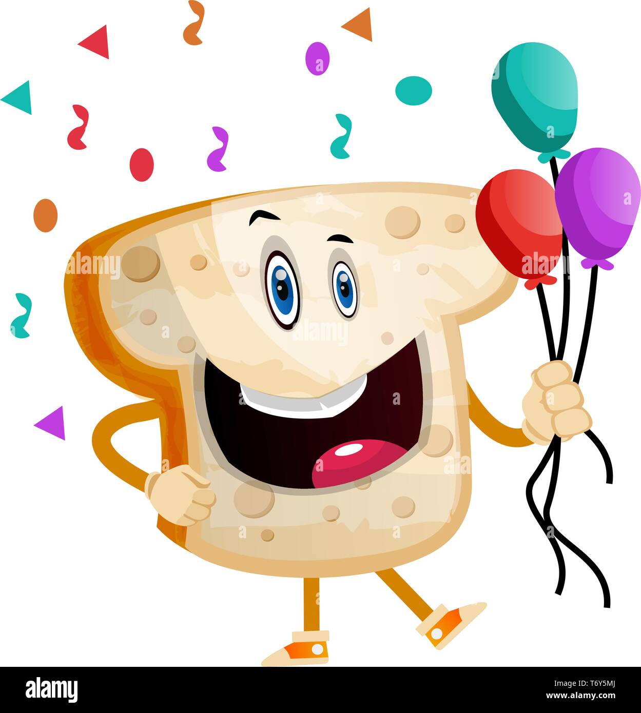 Party snack illustration Stock Vector Images - Alamy