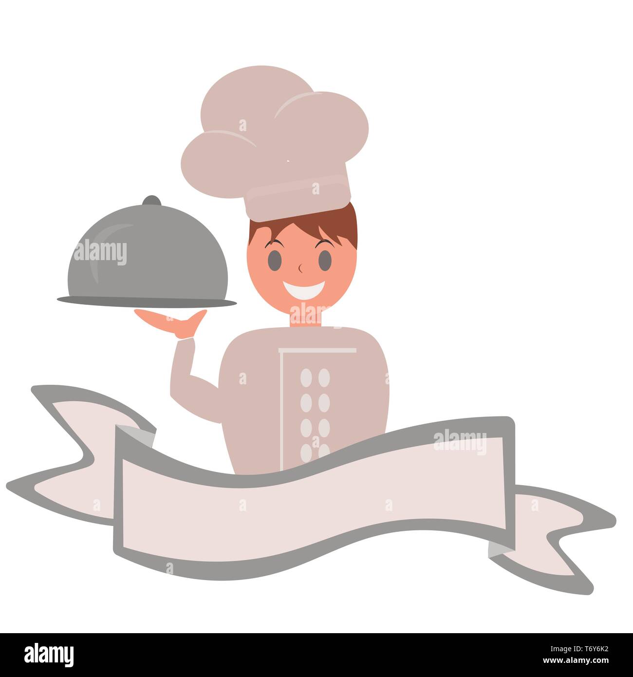 vector logo banner for restaurant advertising for company name with ...