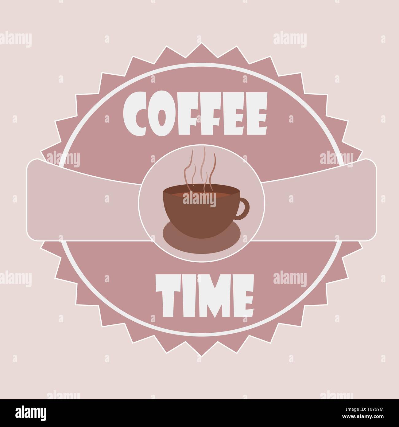 vector logo for advertising banner for restaurant company name pink ...
