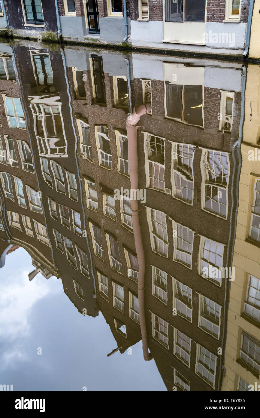 Beautiful reflection houses in river hi-res stock photography and ...