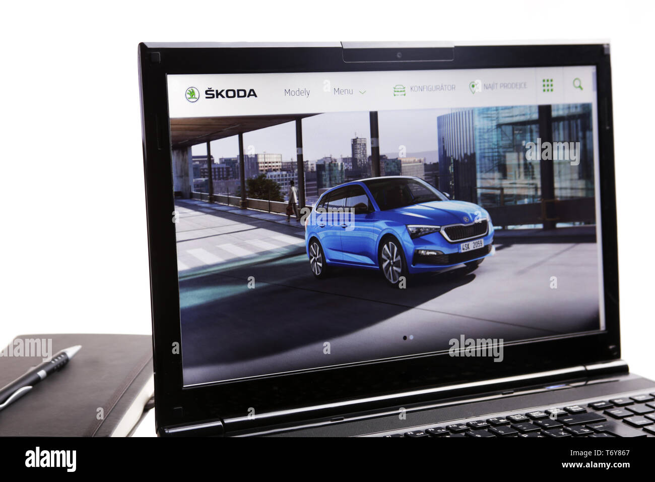 New York, USA - March 25, 2019: Illustrative Editorial. Website of ...