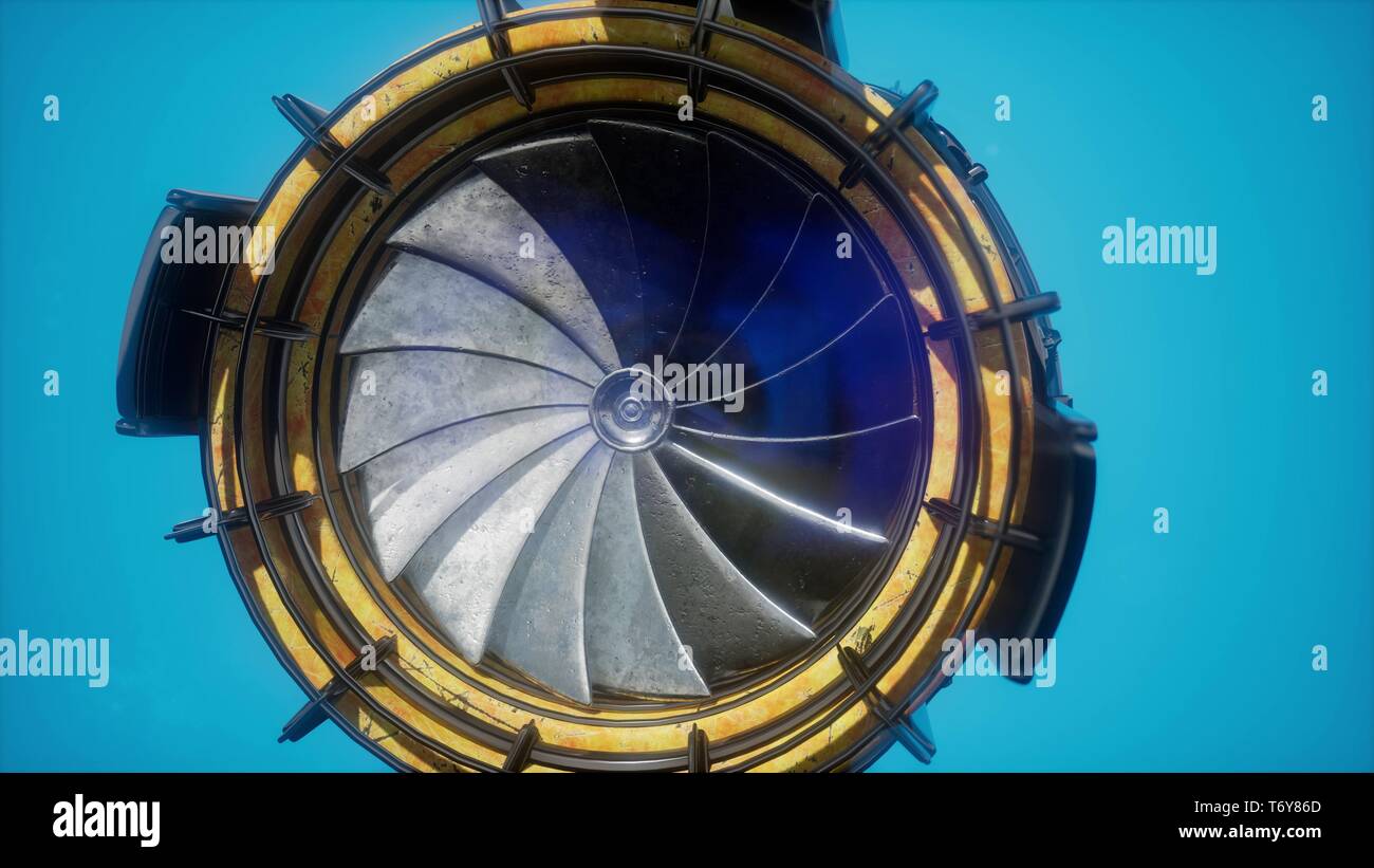 jet engine turbine parts Stock Photo - Alamy