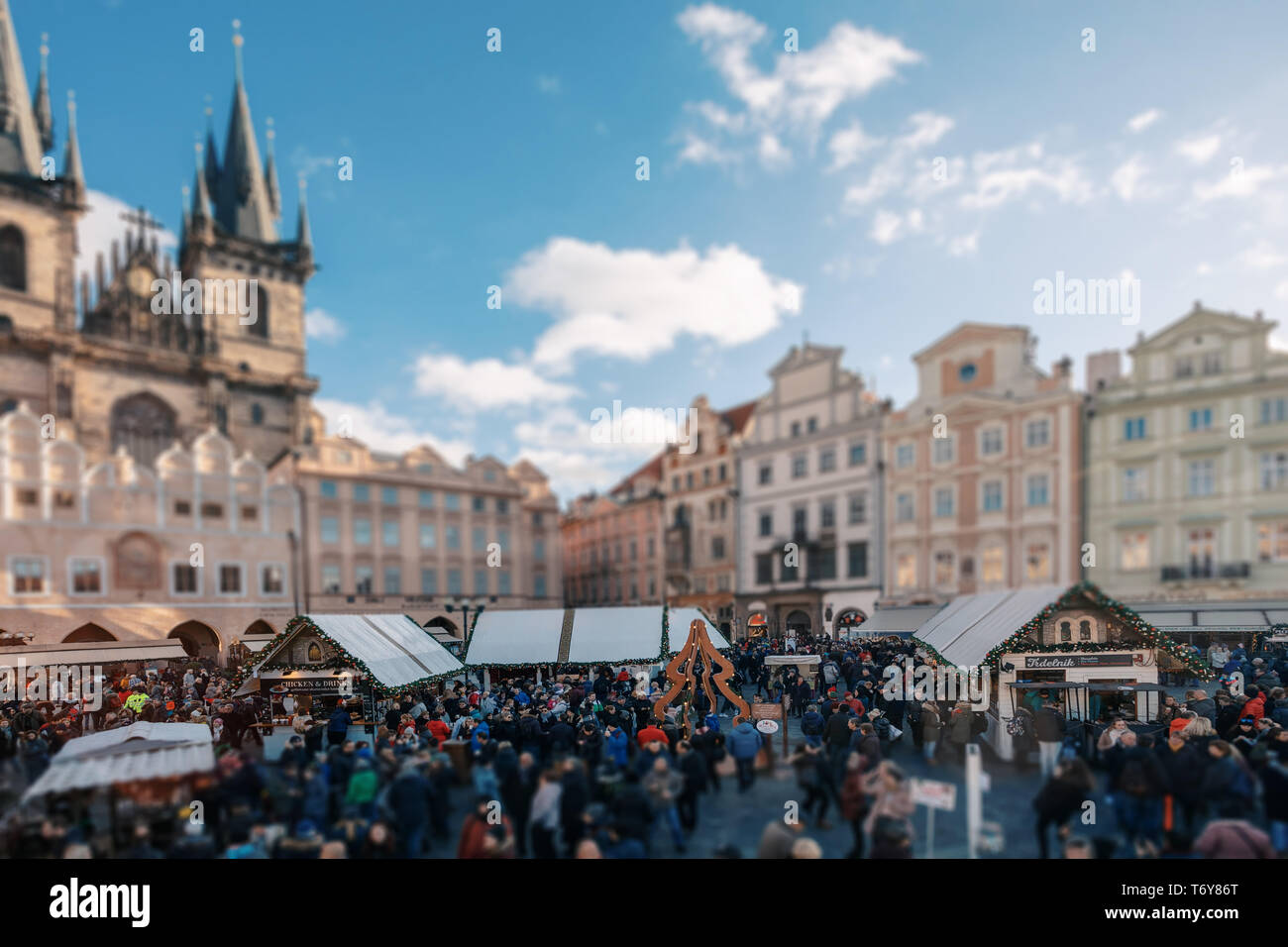 Prague Christmas Market European High Resolution Stock Photography and ...