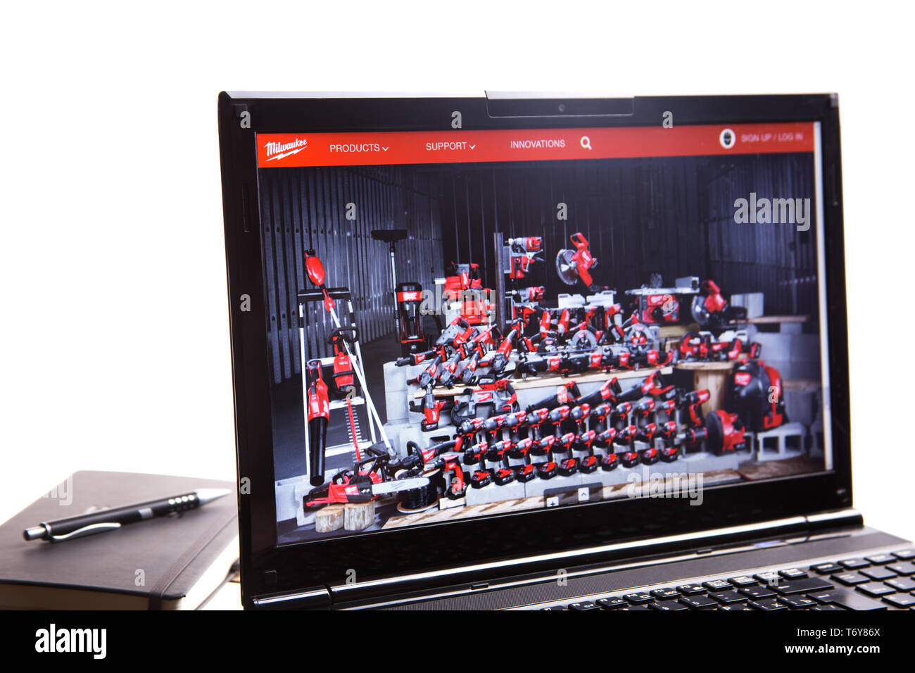 New York, USA - March 25, 2019: Illustrative Editorial of Website of ...