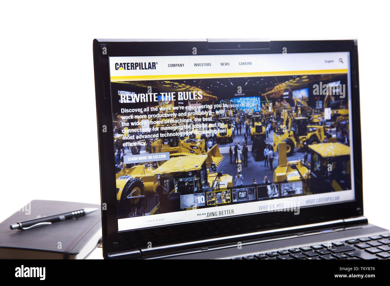 New York, USA - March 25, 2019: Illustrative Editorial of Website of ...