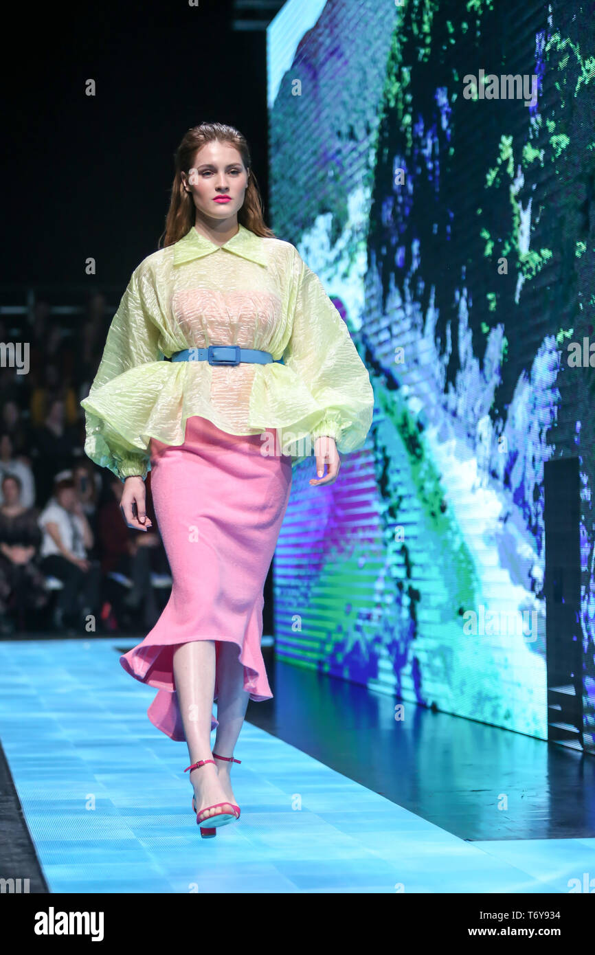 Transparent Dress Fashion Show