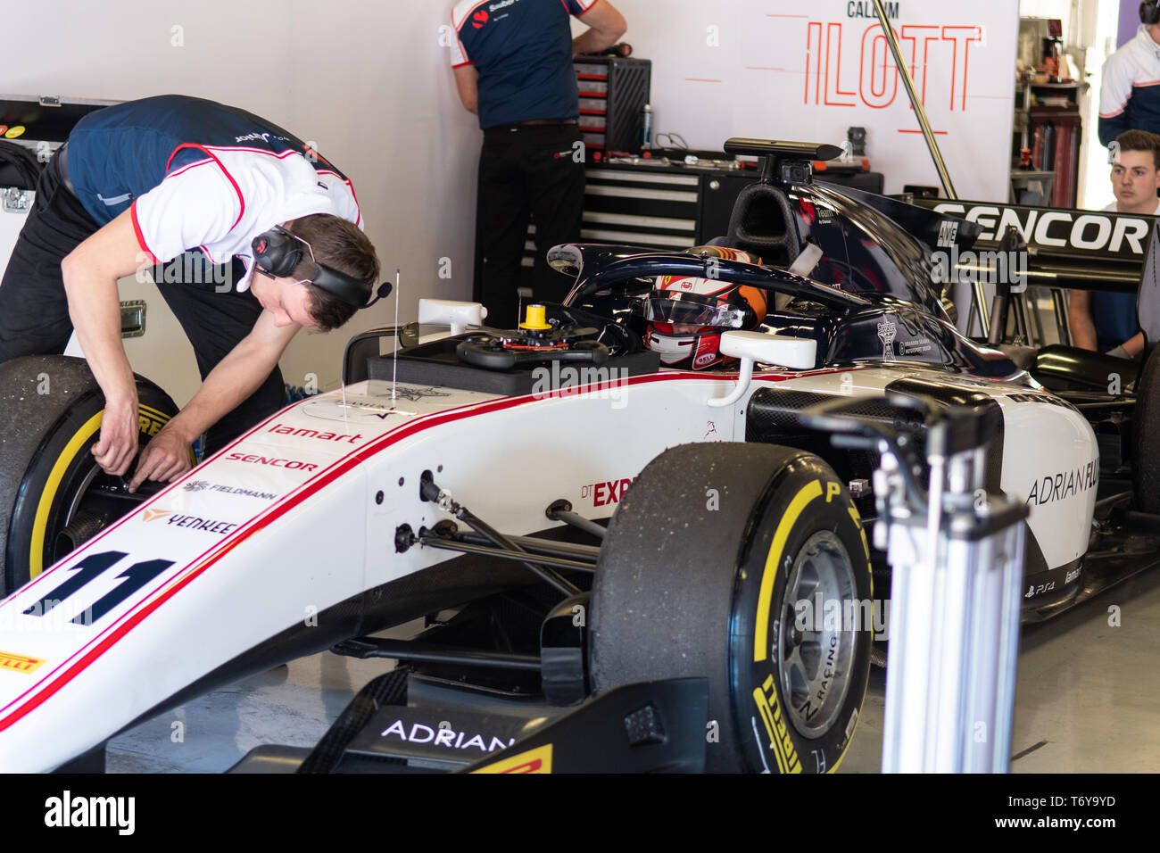 Barcelona, Spain. March 5th, 2019. - Callum Ilott from Great Britain ...
