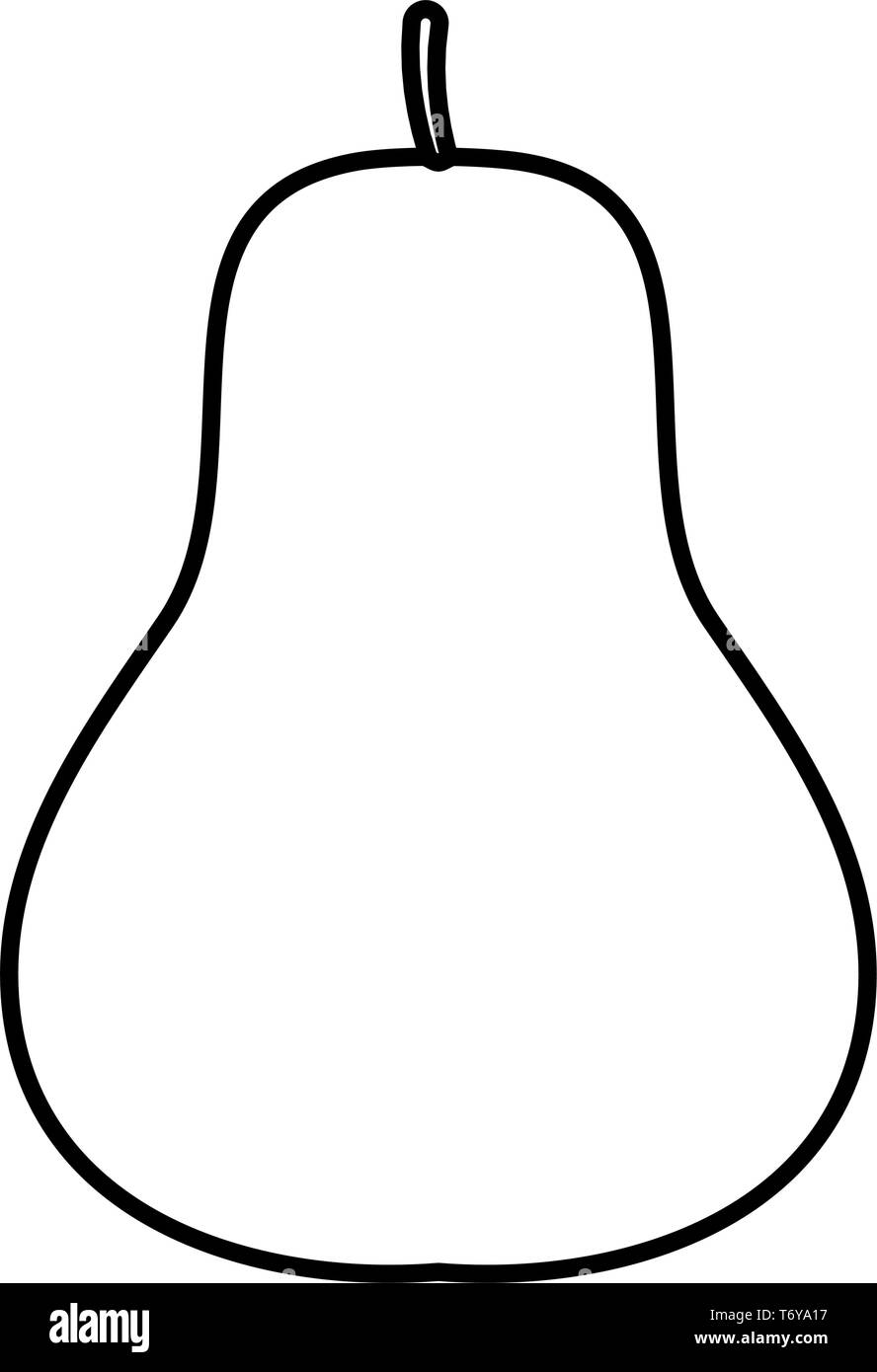 fresh pear fruit icon vector illustration design Stock Vector Image ...