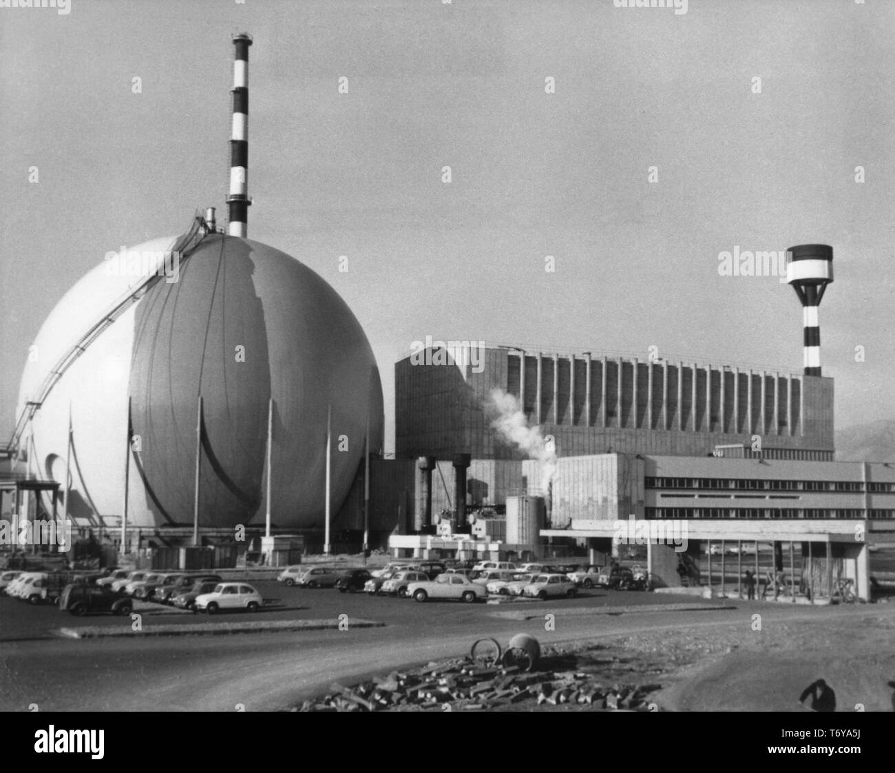 Nuclear power plant parking lot hi-res stock photography and images - Alamy
