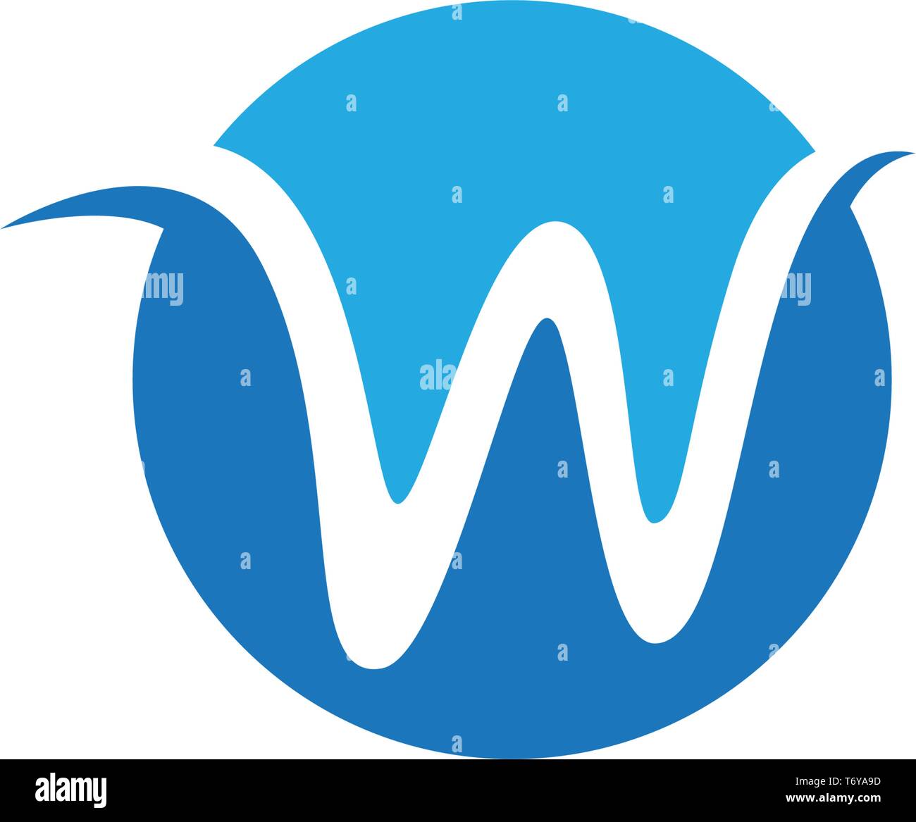 W letters business logo and symbols template Stock Vector Image & Art ...