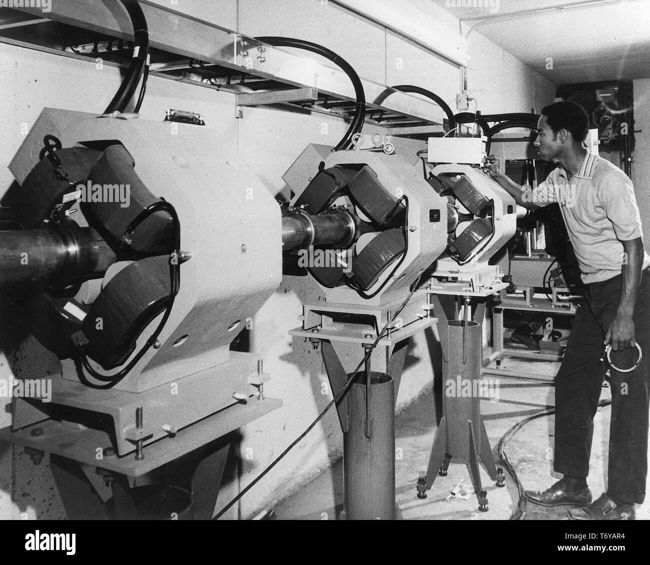 Section of fermilab Black and White Stock Photos & Images - Alamy