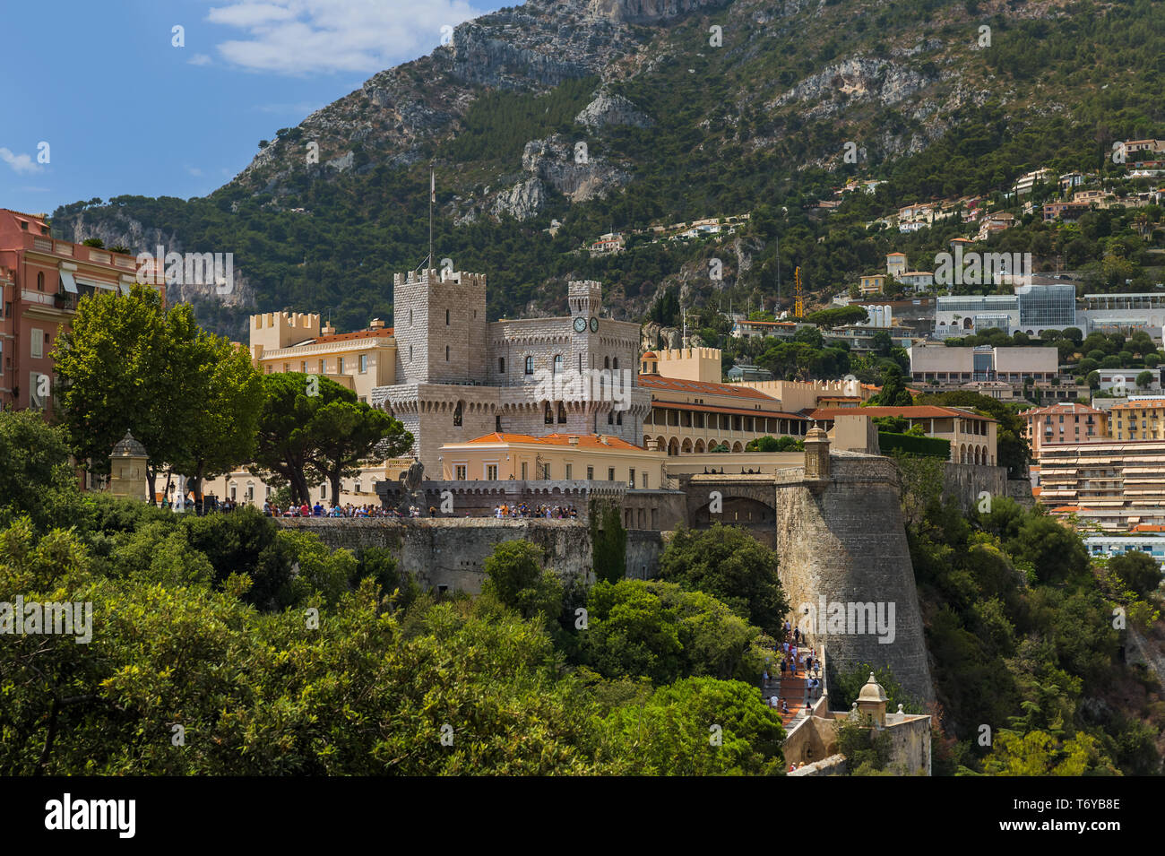 Cityscape of Monaco and Prince Palace Stock Photo - Alamy