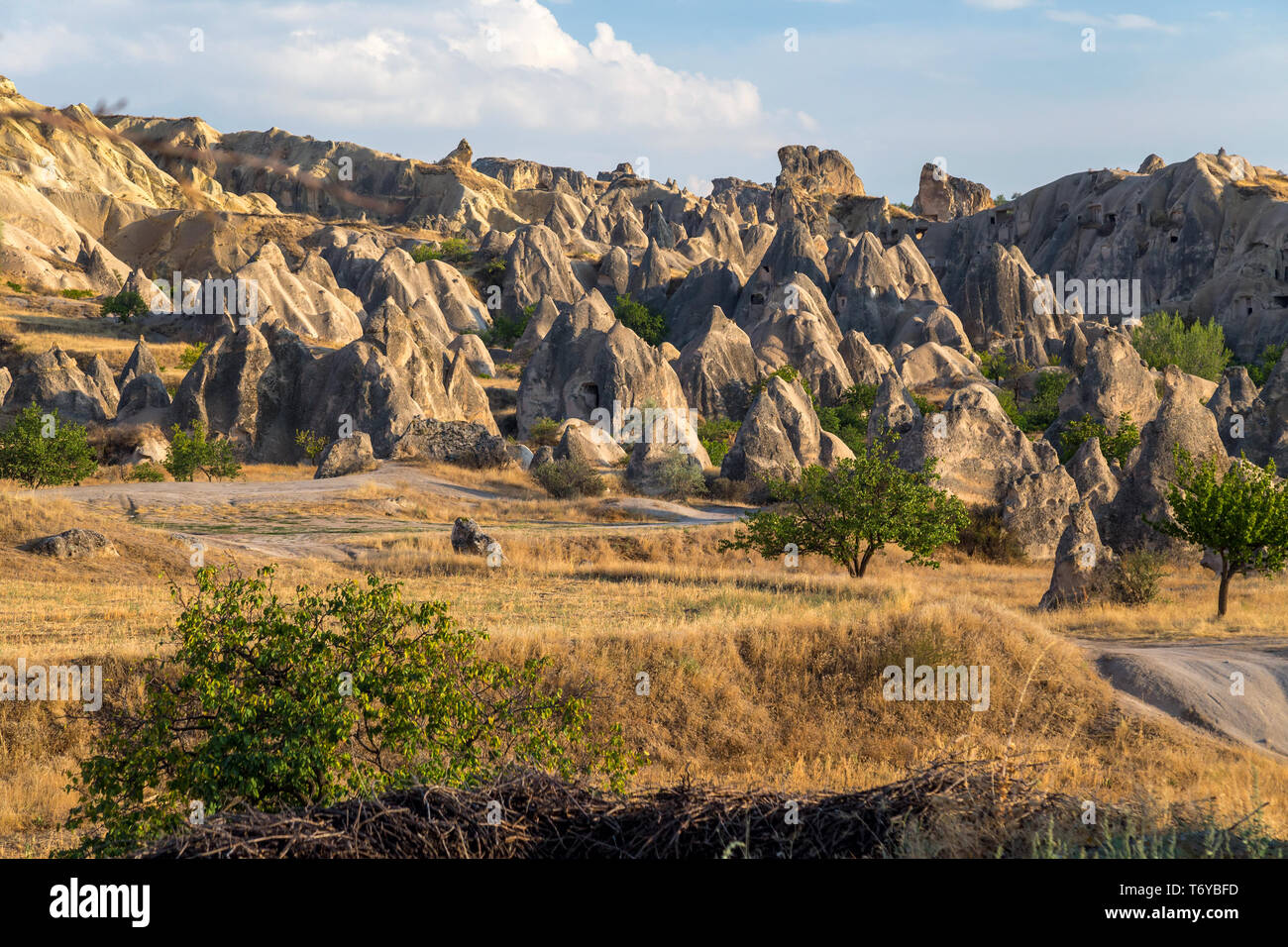 Rock formations in Cappadocia, Turkey Stock Photo - Alamy
