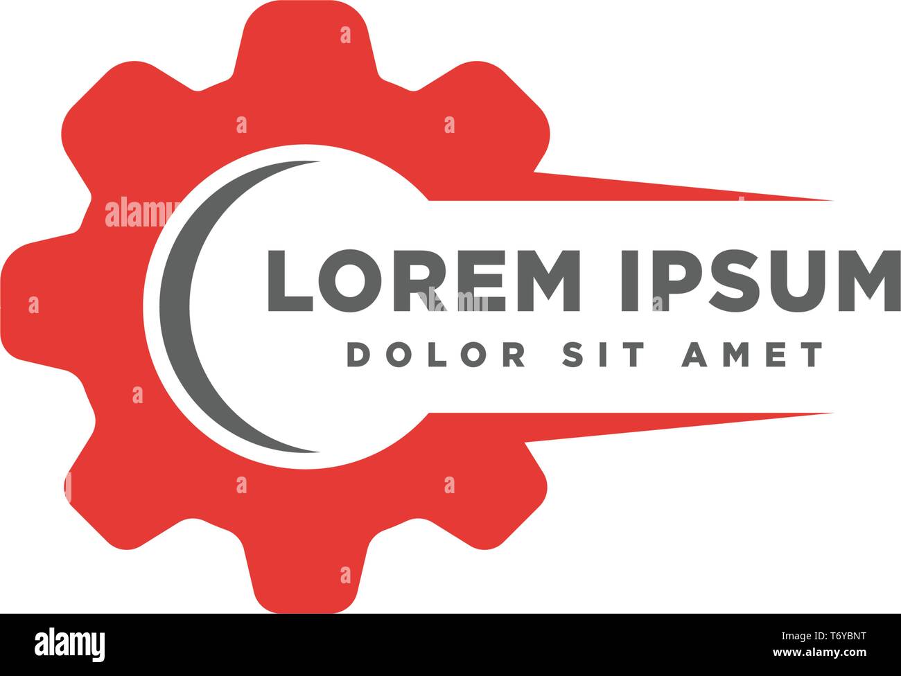 gear logo design industrial icon element illustration - vector Stock ...