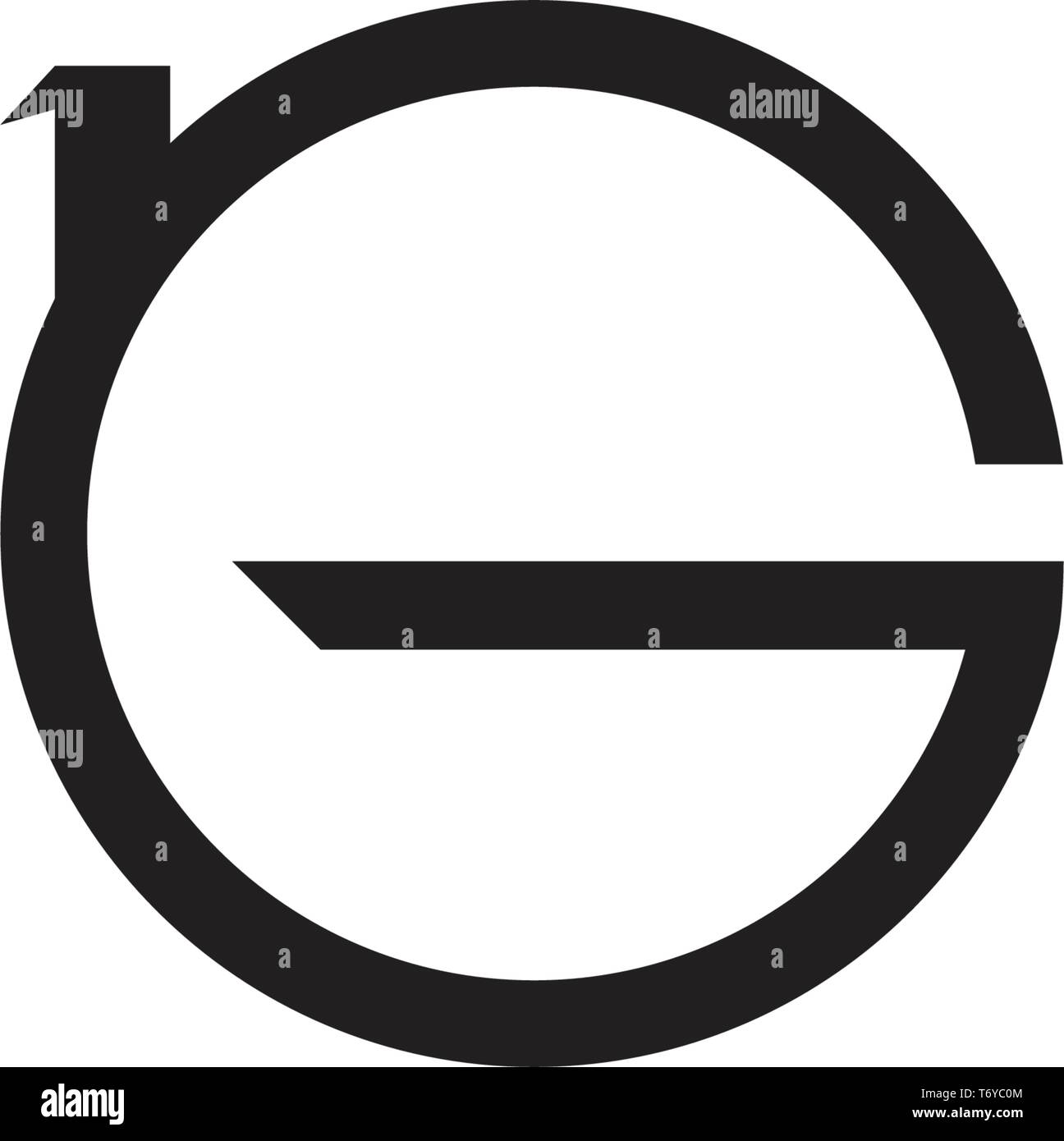G logo and symbol vector Stock Vector Image & Art - Alamy