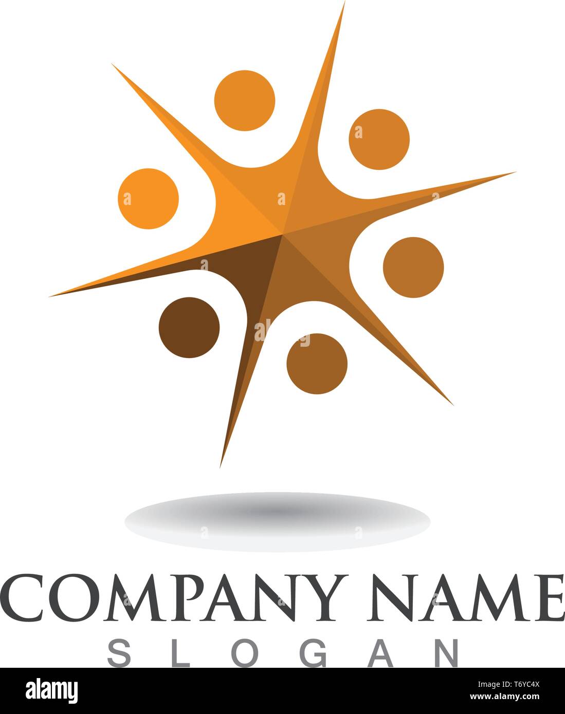 Logo star leadership vector Stock Vector Image & Art - Alamy